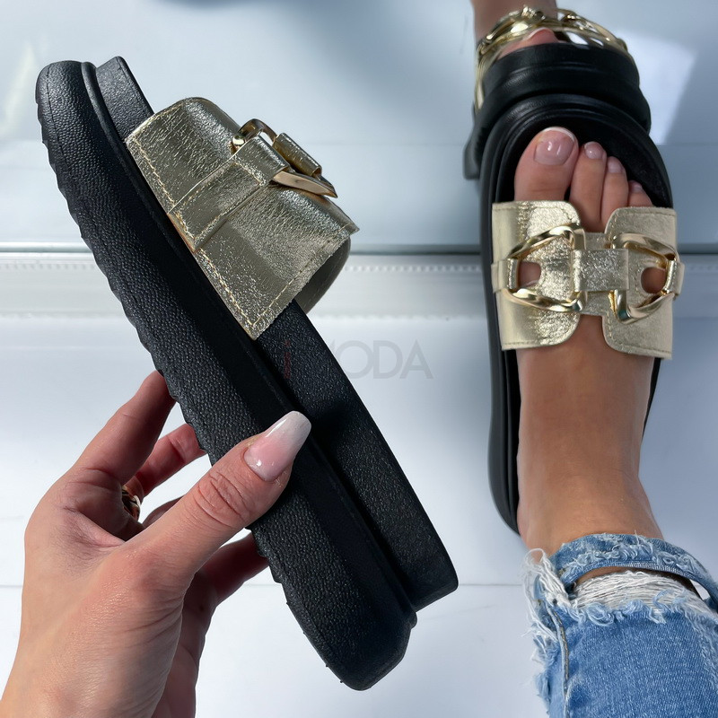 Zlaté šľapky | iMODA.sk