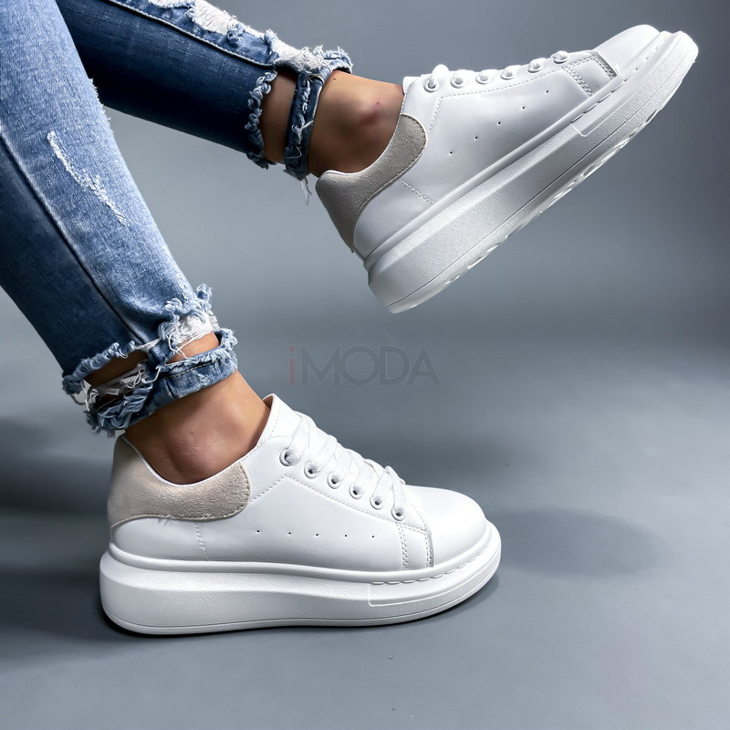Bielo-béžové tenisky | iMODA.sk