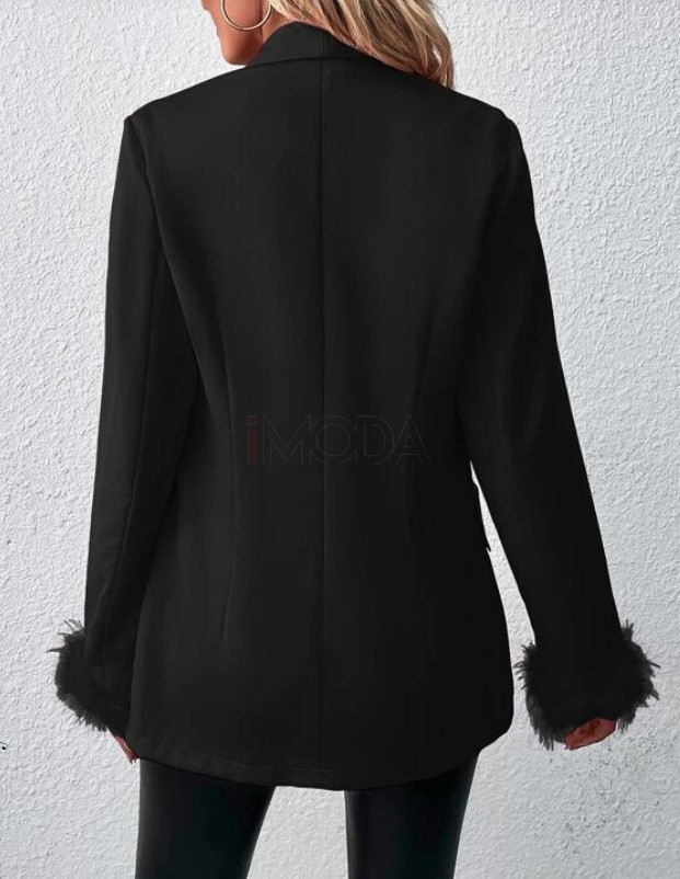 Čierne sako s pierkami | iMODA.sk