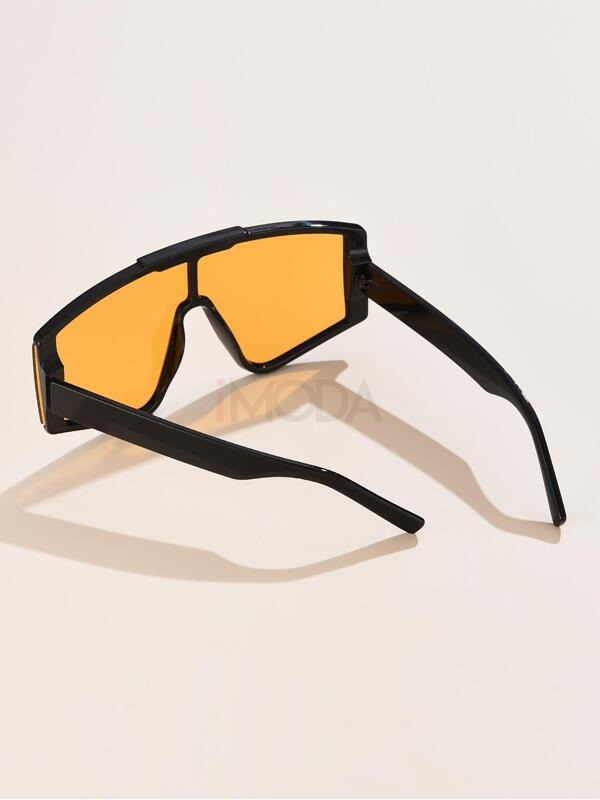 Čierno-oranžové slnečné okuliare | iMODA.sk